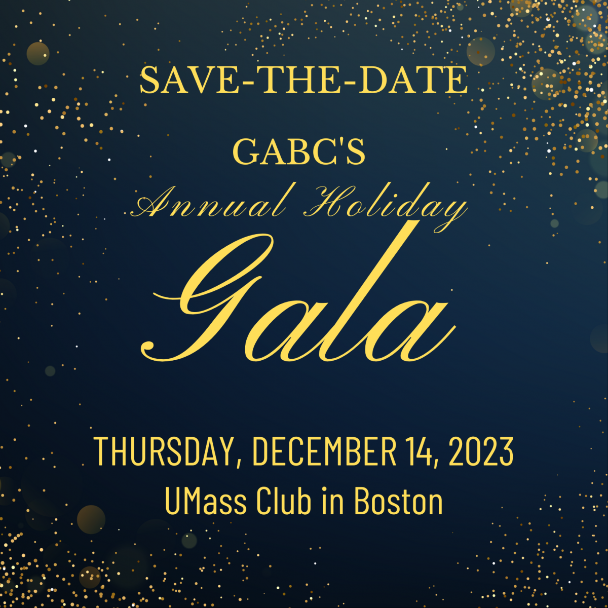 Annual Holiday Gala : GABC Boston